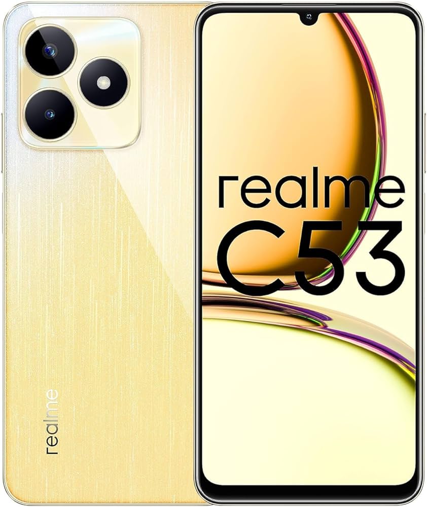 Smartphone Realme C53 6go 128go - Gold de la catégorie Smartphones